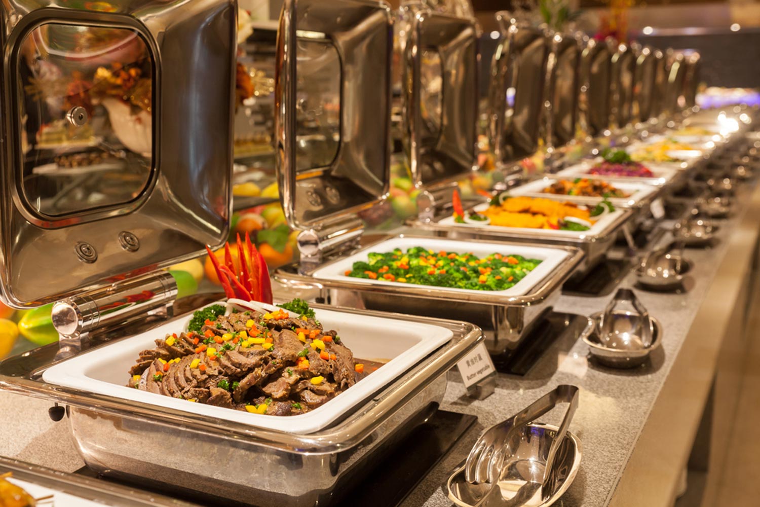 Buffet dining store